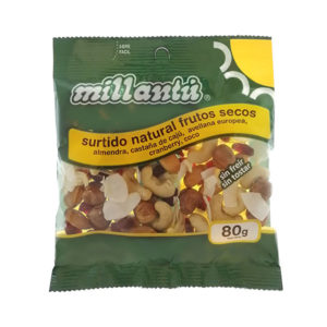 MIX FRUTOS SECOS -30GR - Millantú