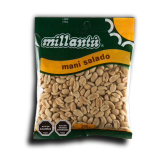 MANÍ SALADO, 200GR - Millantú