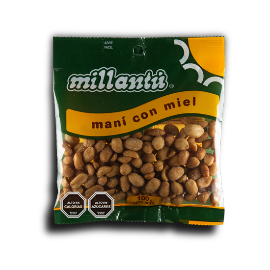 MANÍ CON MIEL, 100GR - Millantú