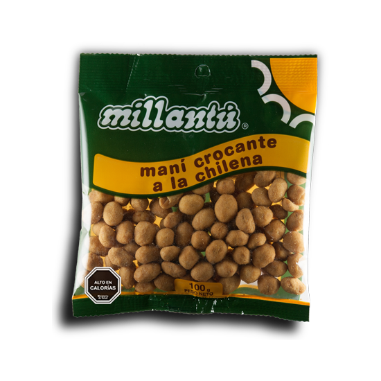 MANÍ CROCANTE A LA CHILENA, 100GR - Millantú